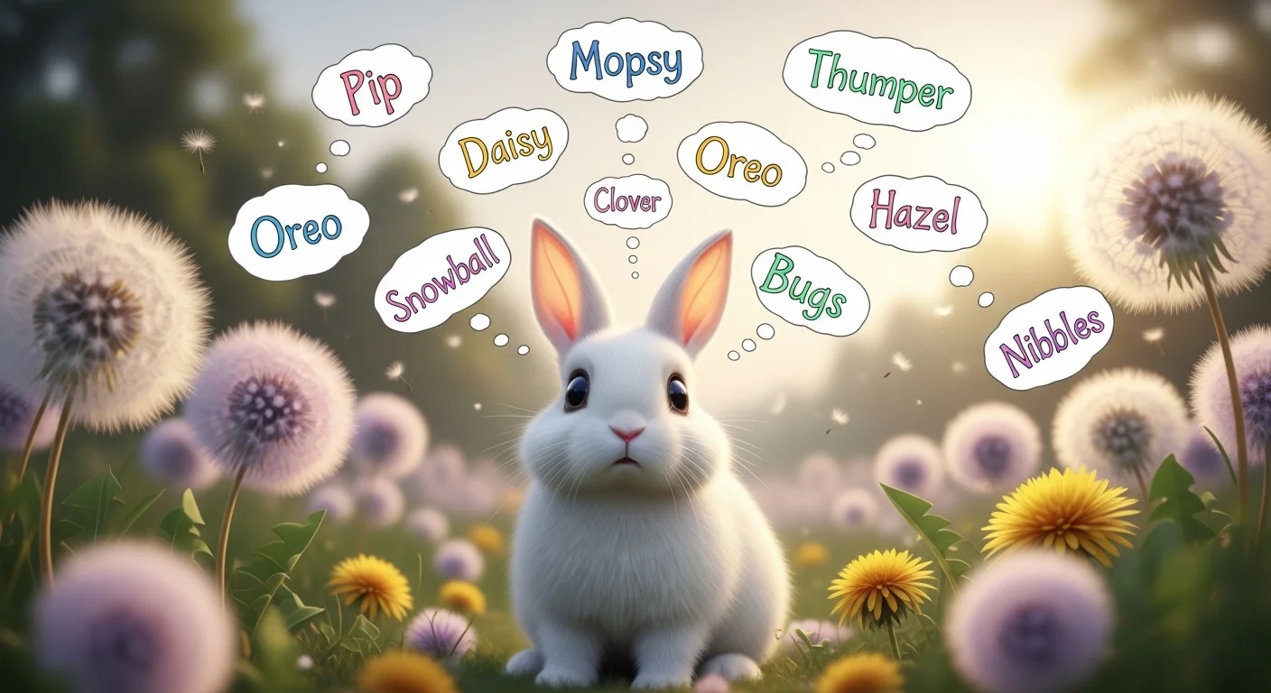 660+ Bunny Names Ideas (Ultimate Cute, Rare & Meaningful Rabbit Names ...